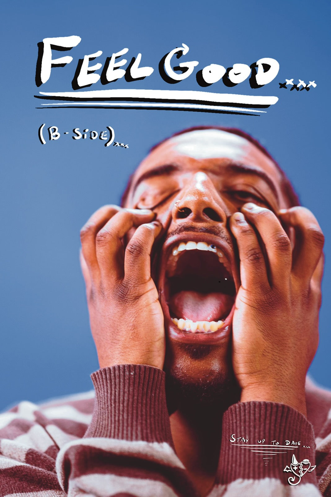 SiGNED FEEL GOOD (B-SiDE) POSTER w/ 2 unreleased songs from the FEEL G ...